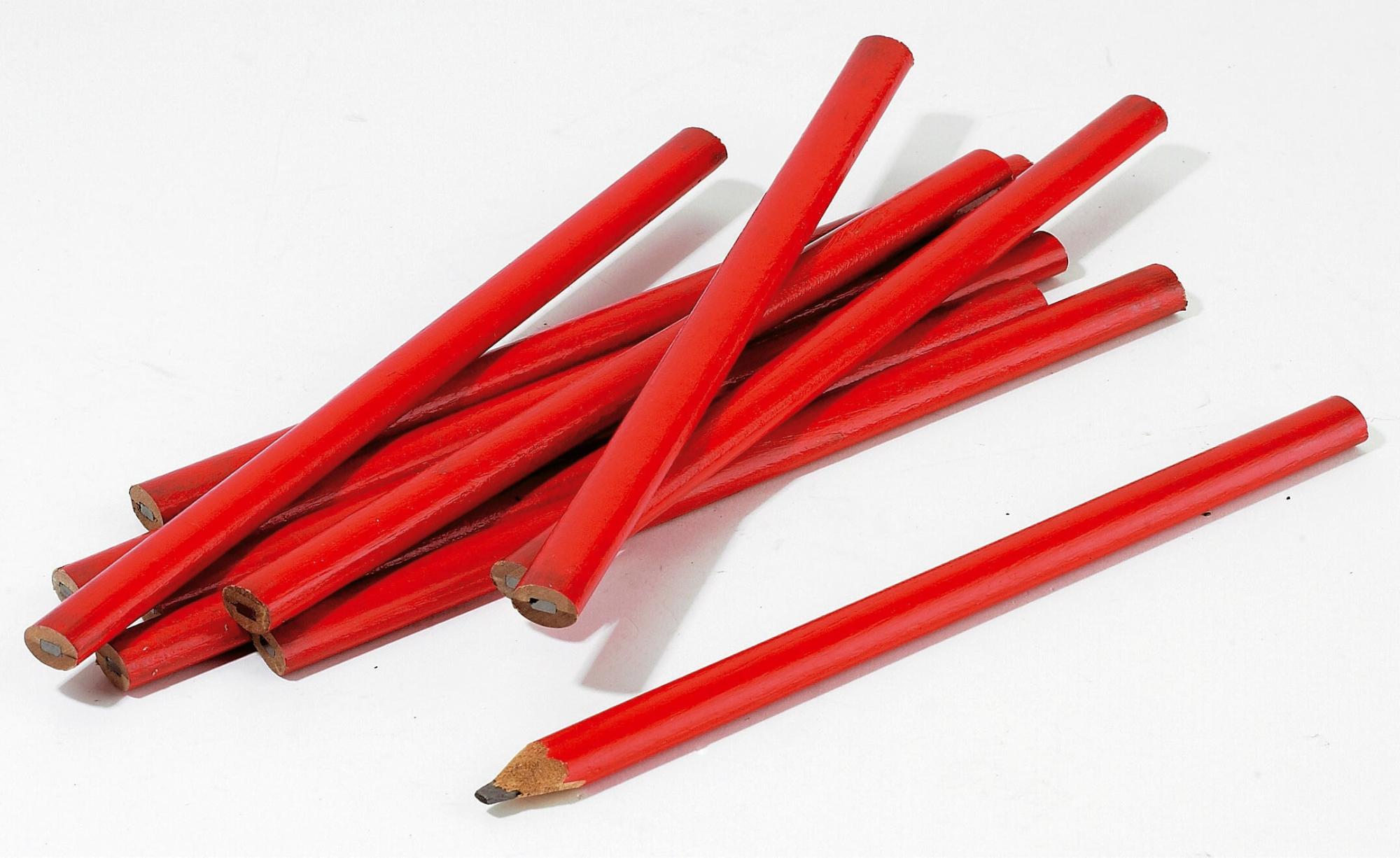 Lot de 12 crayons de menuisier | Leroy Merlin