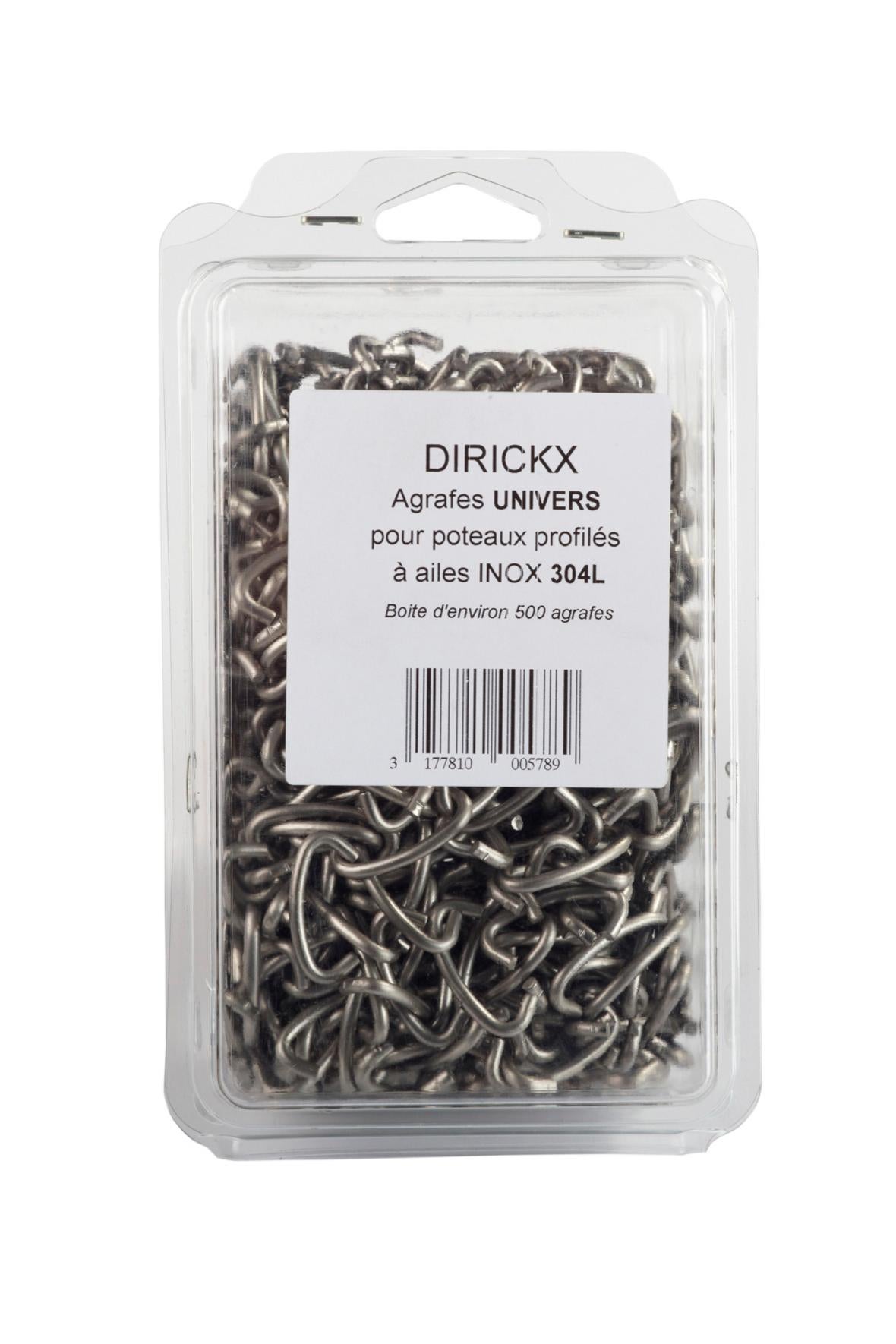 500 agrafes inox | Leroy Merlin