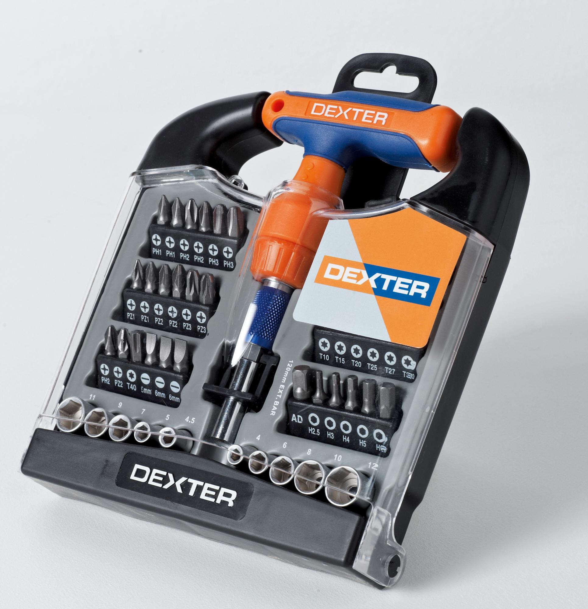 Kit d'outils 48 pièces DEXTER | Leroy Merlin