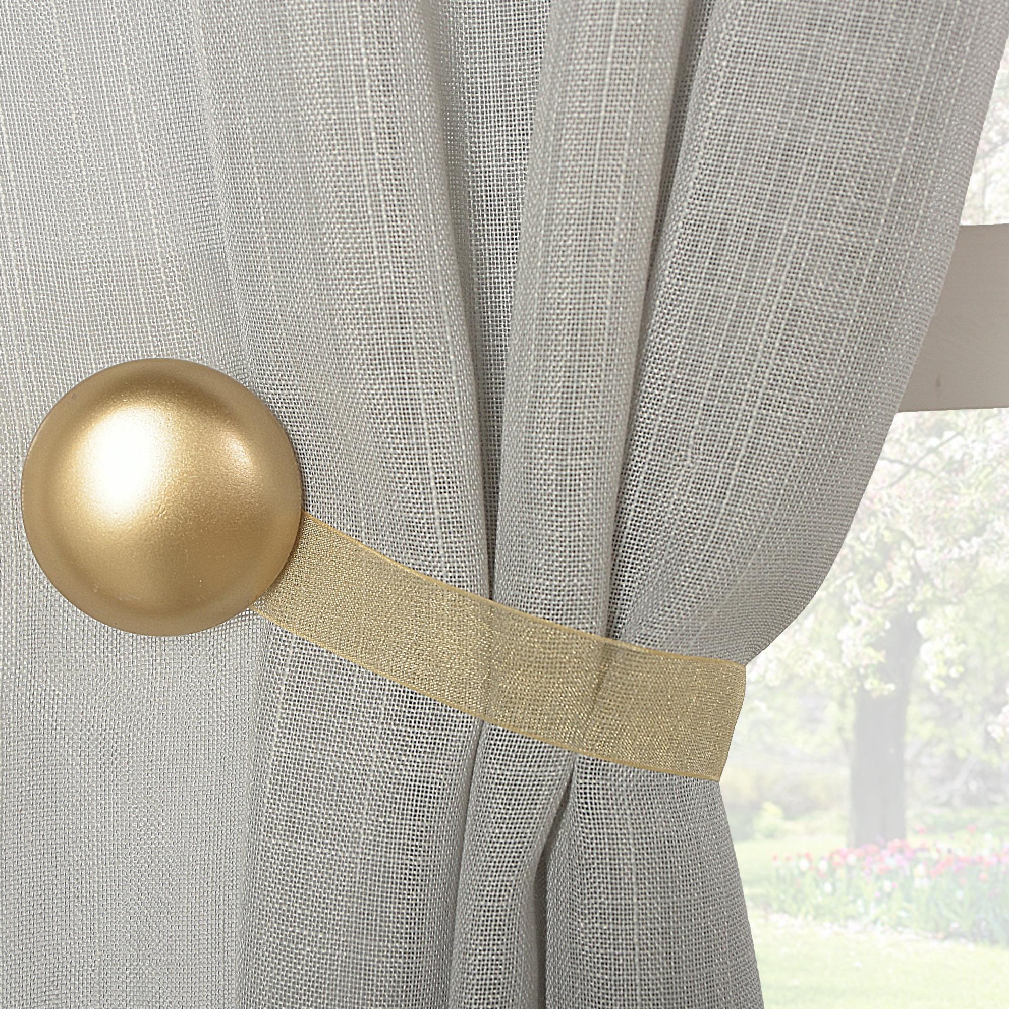 Embrasse aimantée Voile, or | Leroy Merlin