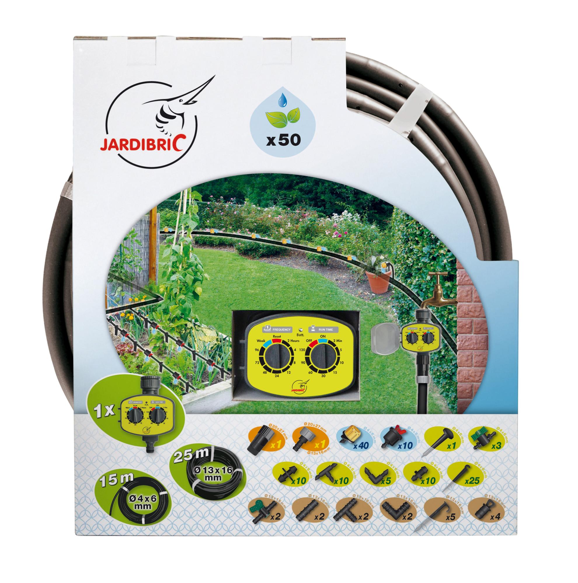 Kit de base équipé JARDIBRIC K4090 L.25 m | Leroy Merlin