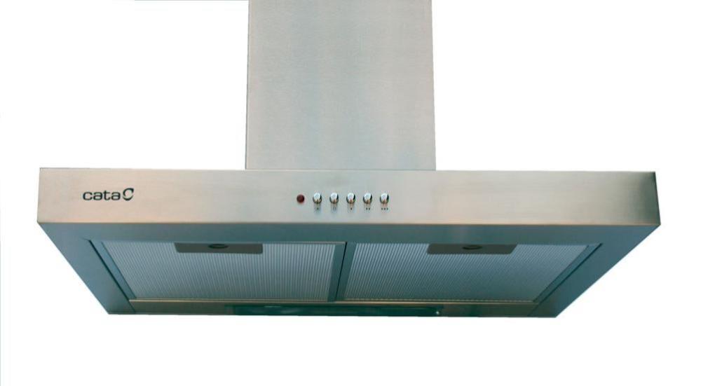 Hotte décorative murale L60 cm CATA S-600 INOX/D inox | Leroy Merlin