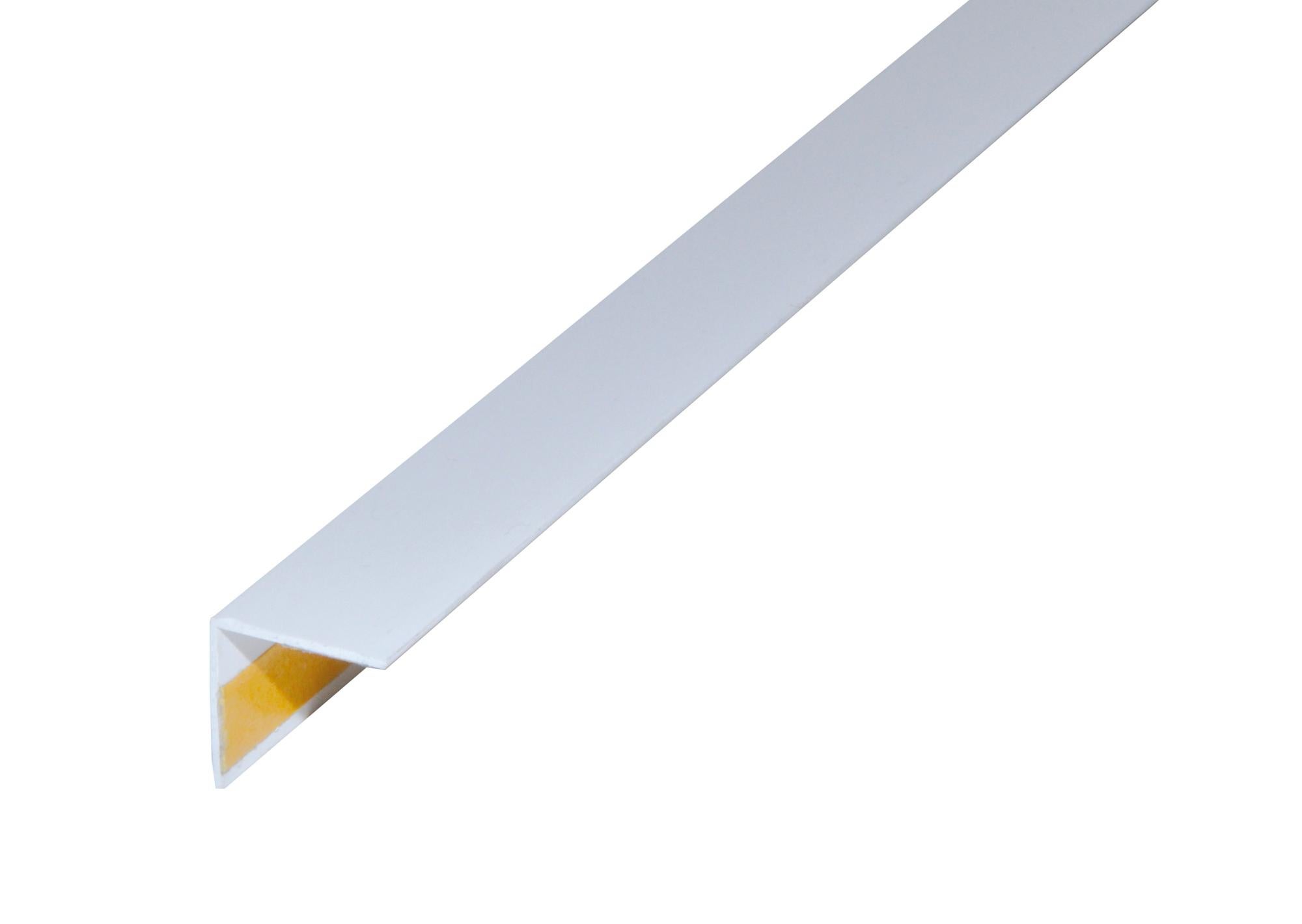 Cornière égale pvc mat, L.2.5 m x l.2.5 cm x H.2.5 cm | Leroy Merlin