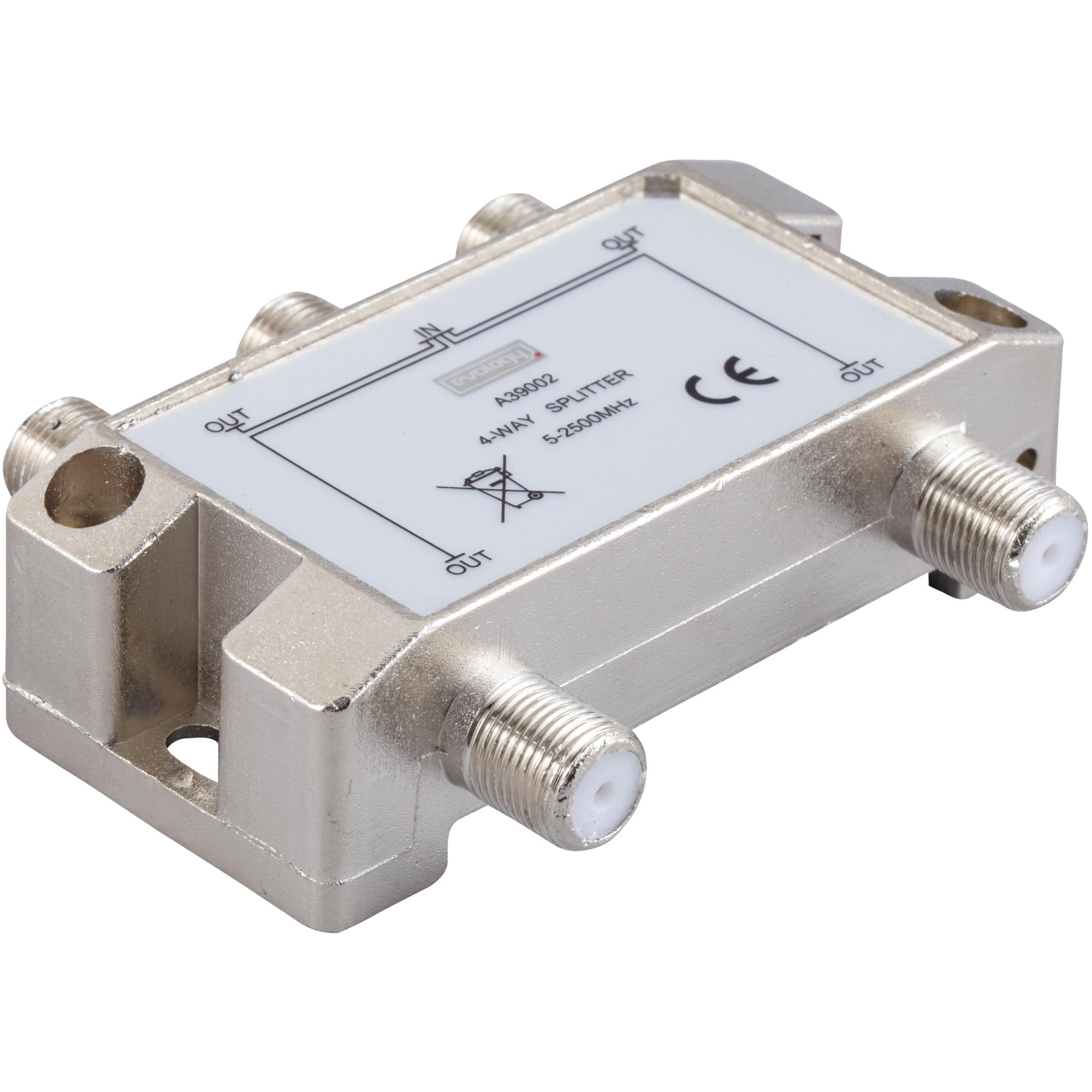 Connecteur F femelle / femelle EVOLOGY | Leroy Merlin