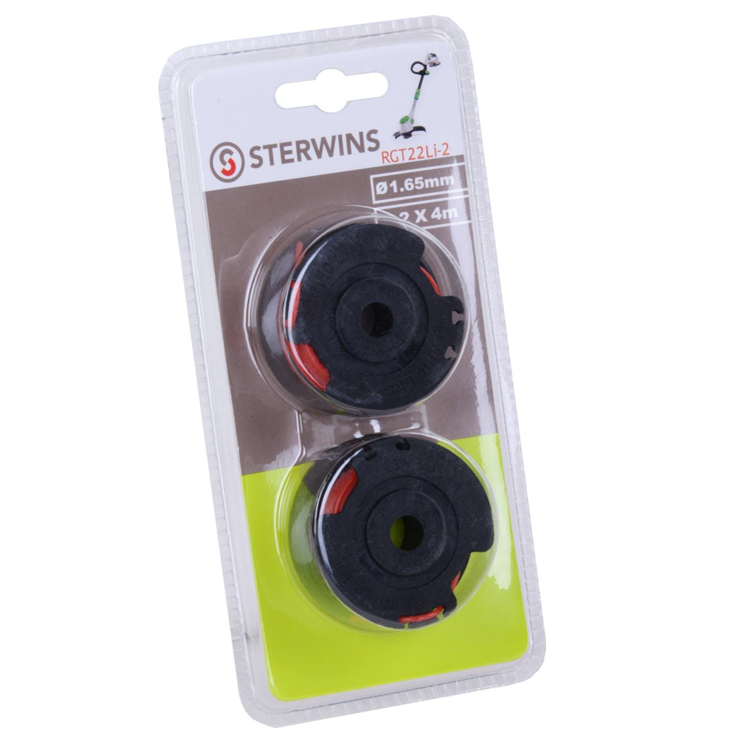 Lot De 2 Bobines STERWINS Pour Coupe Bordures Rgt22li 2 Leroy Merlin lot-de-2-bobines-sterwins-pour-coupe-bordures-rgt22li-2-leroy-merlin