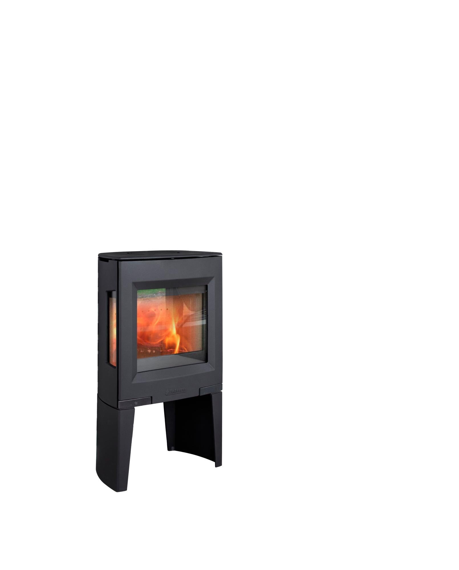 Poêle à bois ADURO 13 noir, 5 kW | Leroy Merlin