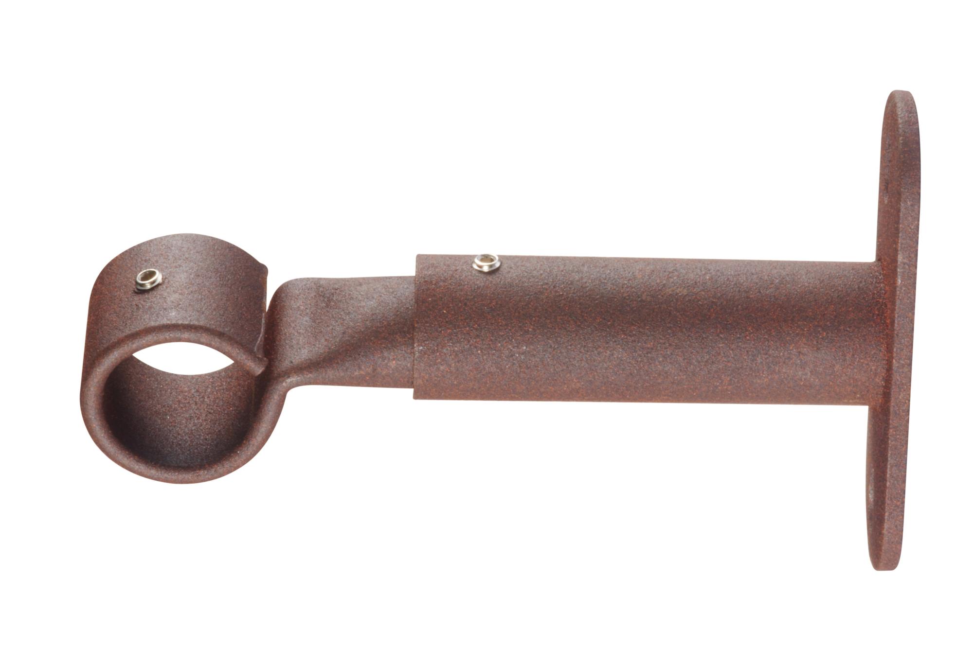 Lot de 2 supports extensibles tringle à rideau Cosy, 20 mm rouille brut INSPIRE | Leroy Merlin