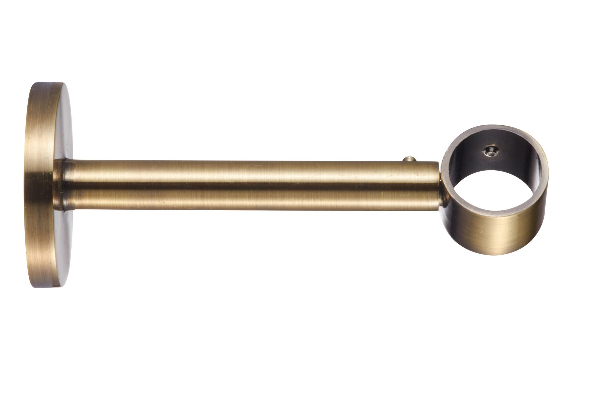 Lot de 2 supports extensibles tringle à rideau Chic, 20 mm doré ...