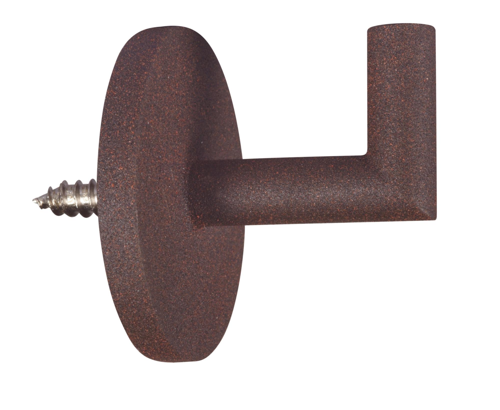 Gond tringle à rideau Cosy 20 mm acier rouille INSPIRE | Leroy Merlin