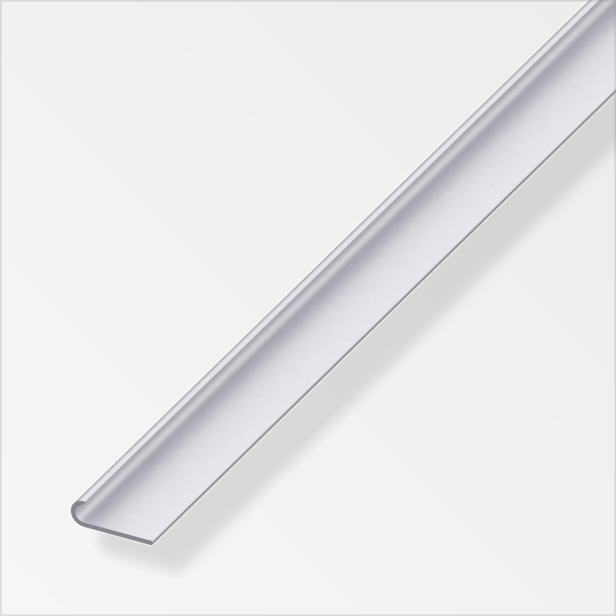 Plat aluminium anodisé, L.1 m x l.1.6 cm | Leroy Merlin