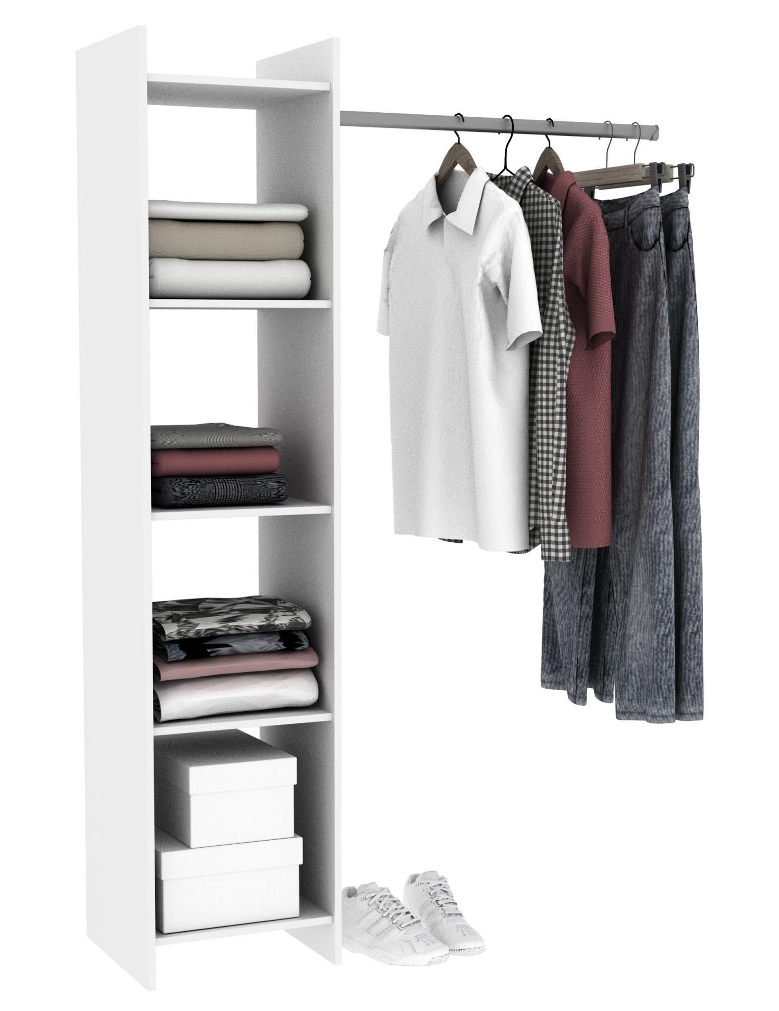 Kit dressing New Basic blanc H.187 x l.40 x P.38 cm | Leroy Merlin