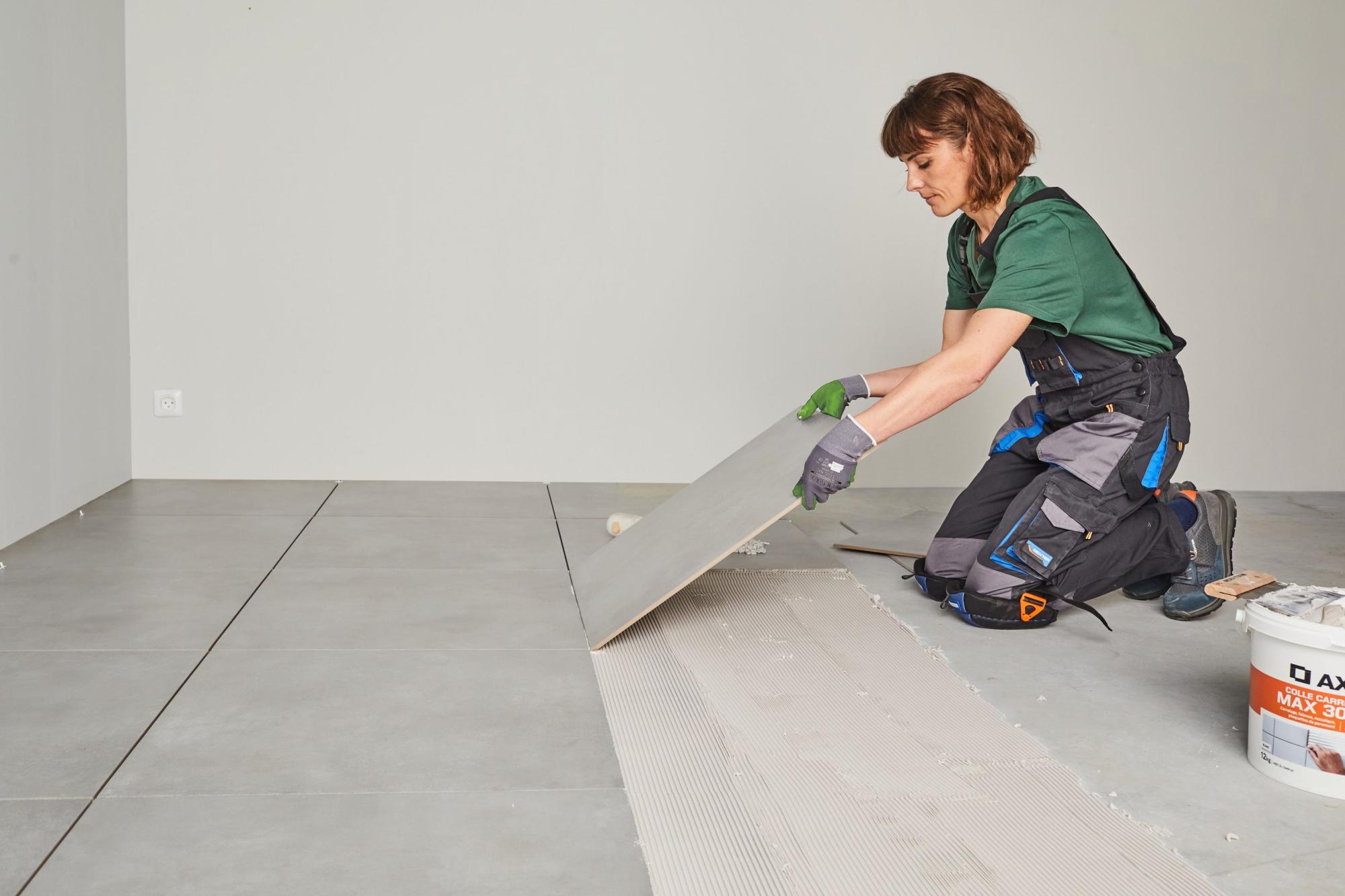 Pose de carrelage de sol intérieur | Leroy Merlin