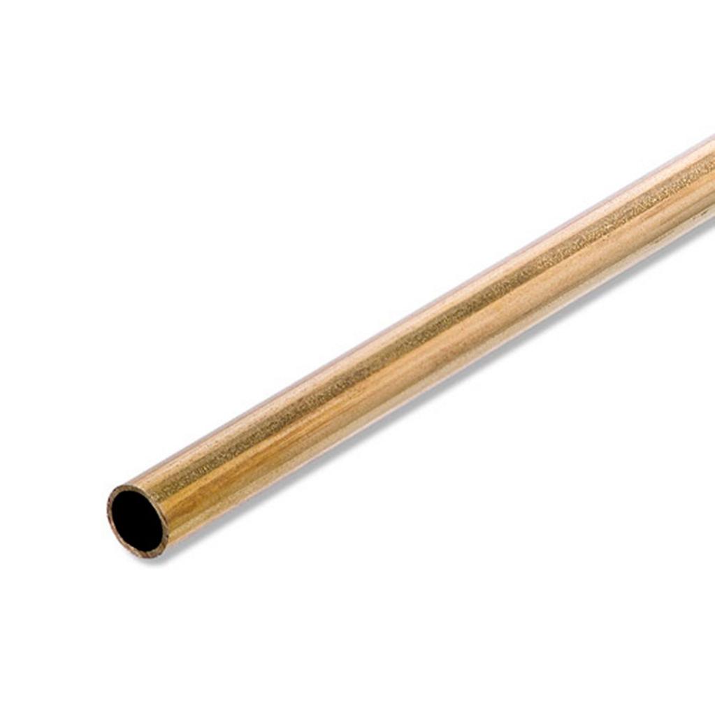 Tube rond laiton brut, L.1 m x Diam.10 mm | Leroy Merlin