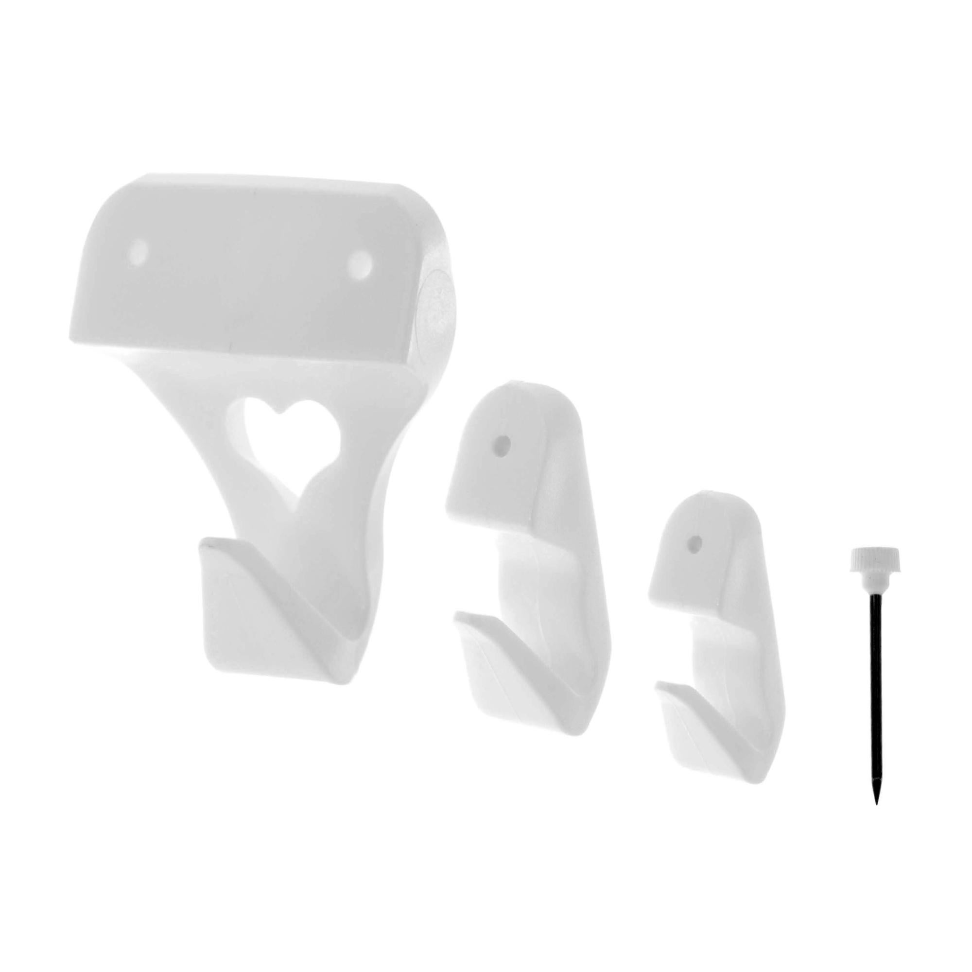 Lot de 8 crochets pour tableaux et cadres LE CROCHET FRANCAIS | Leroy ...