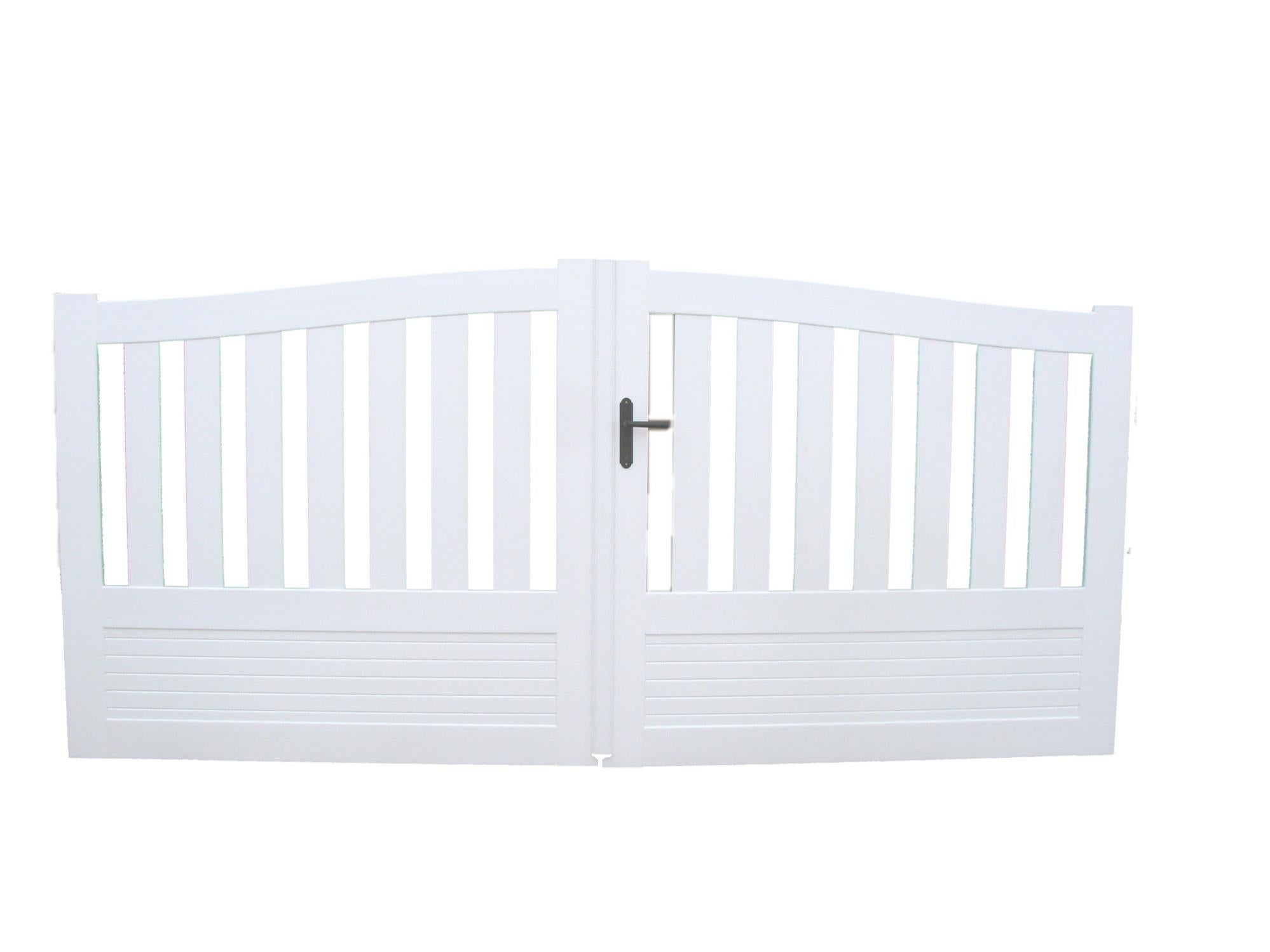Portail Pvc Blanc