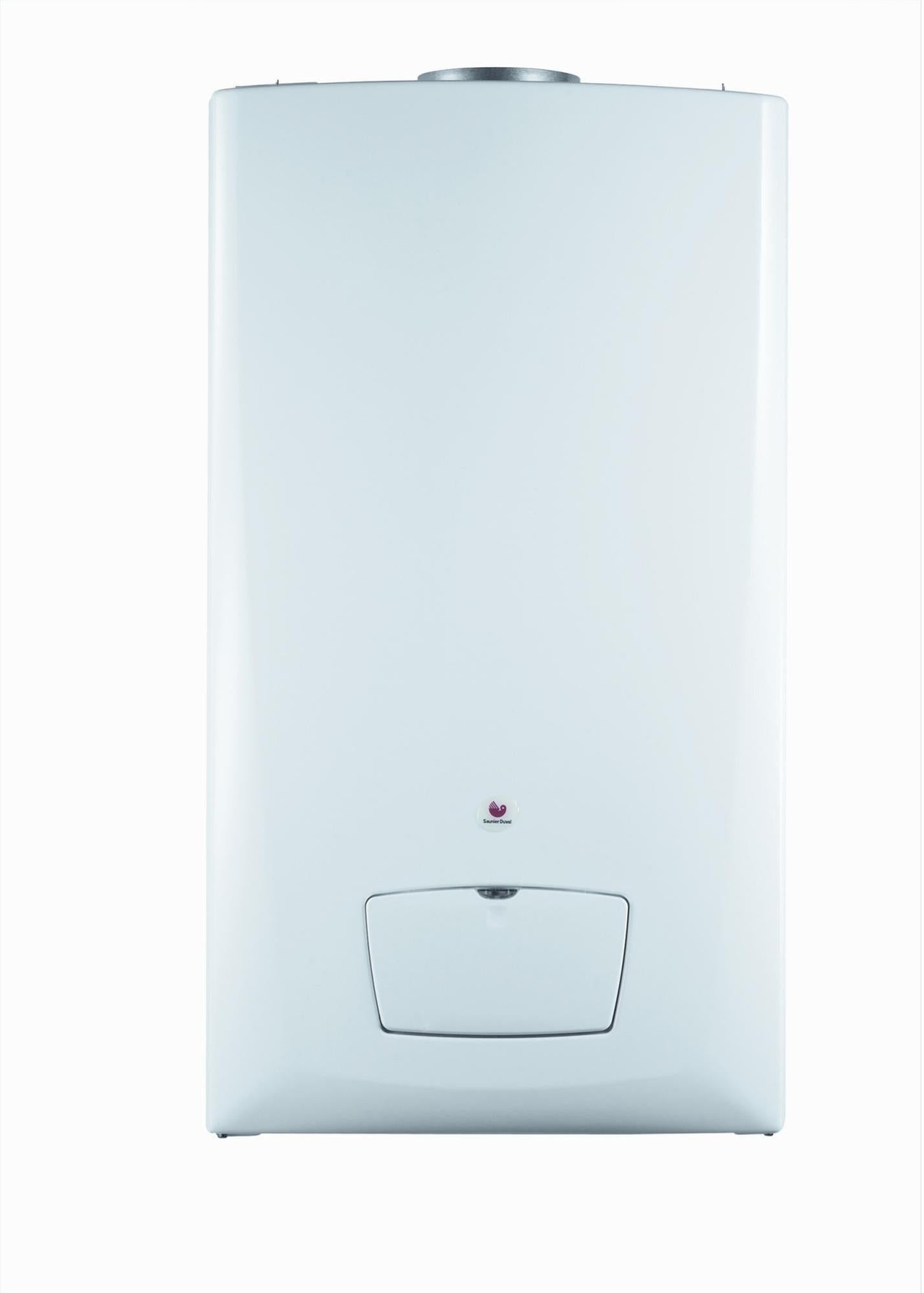 Chaudière gaz standard microaccumulée SAUNIER DUVAL Thema + c25e cf ...