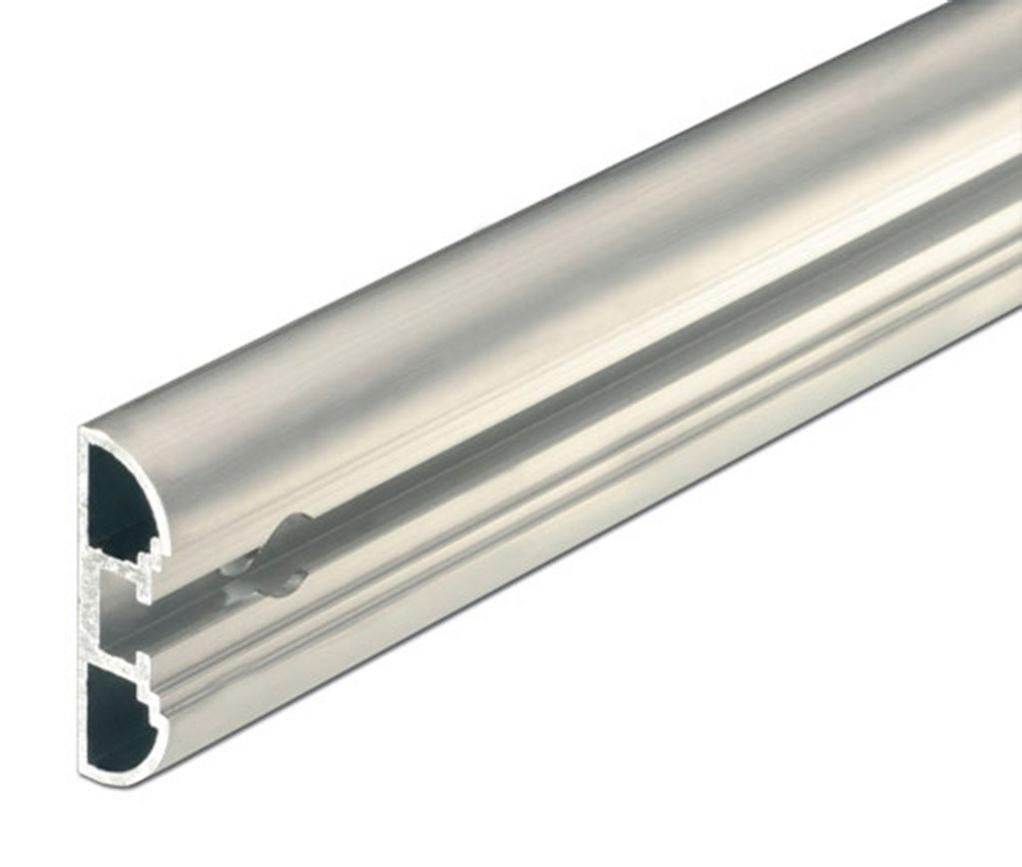 Rail aluminium brut, L.2 m x l.3.55 cm | Leroy Merlin