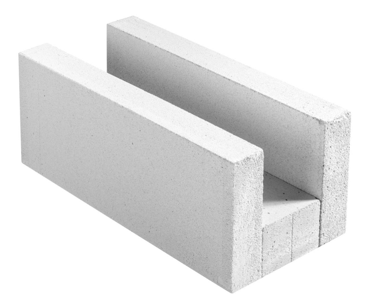 Bloc de chaînage béton cellulaire 30 x 25 x 62.5 cm | Leroy Merlin