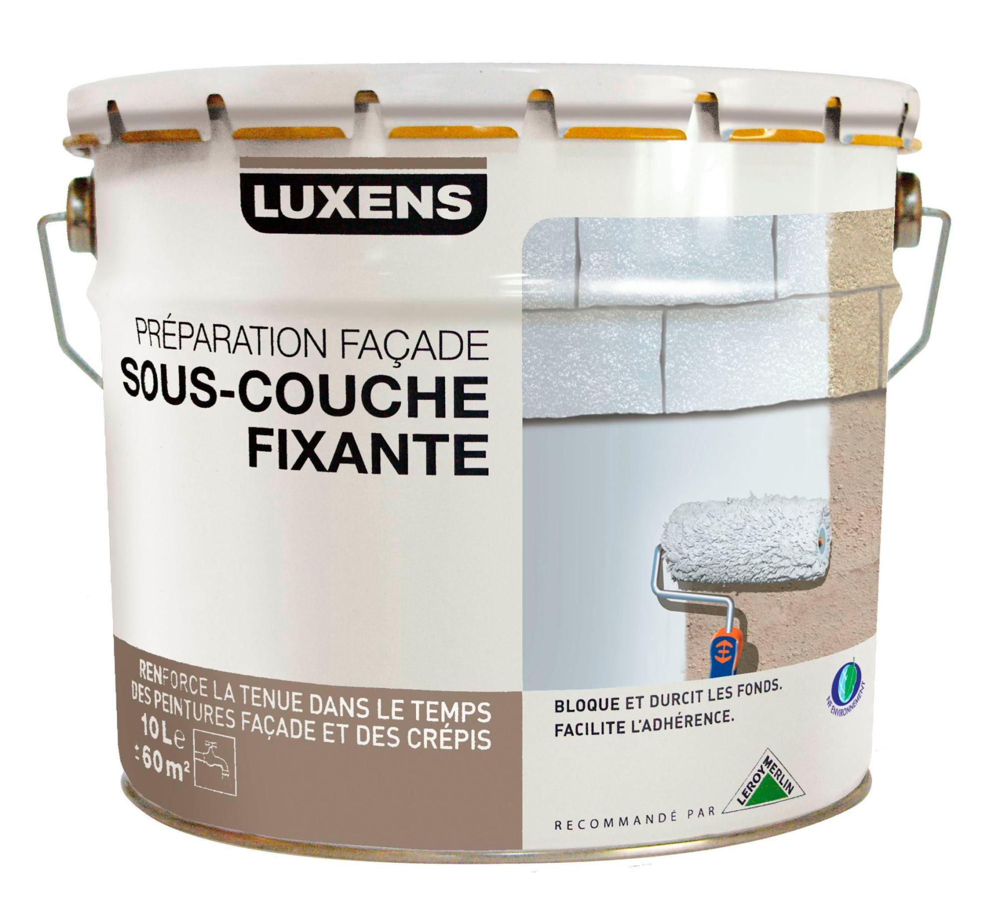 Sous-couche façade LUXENS, blanc grisé, 10 l | Leroy Merlin