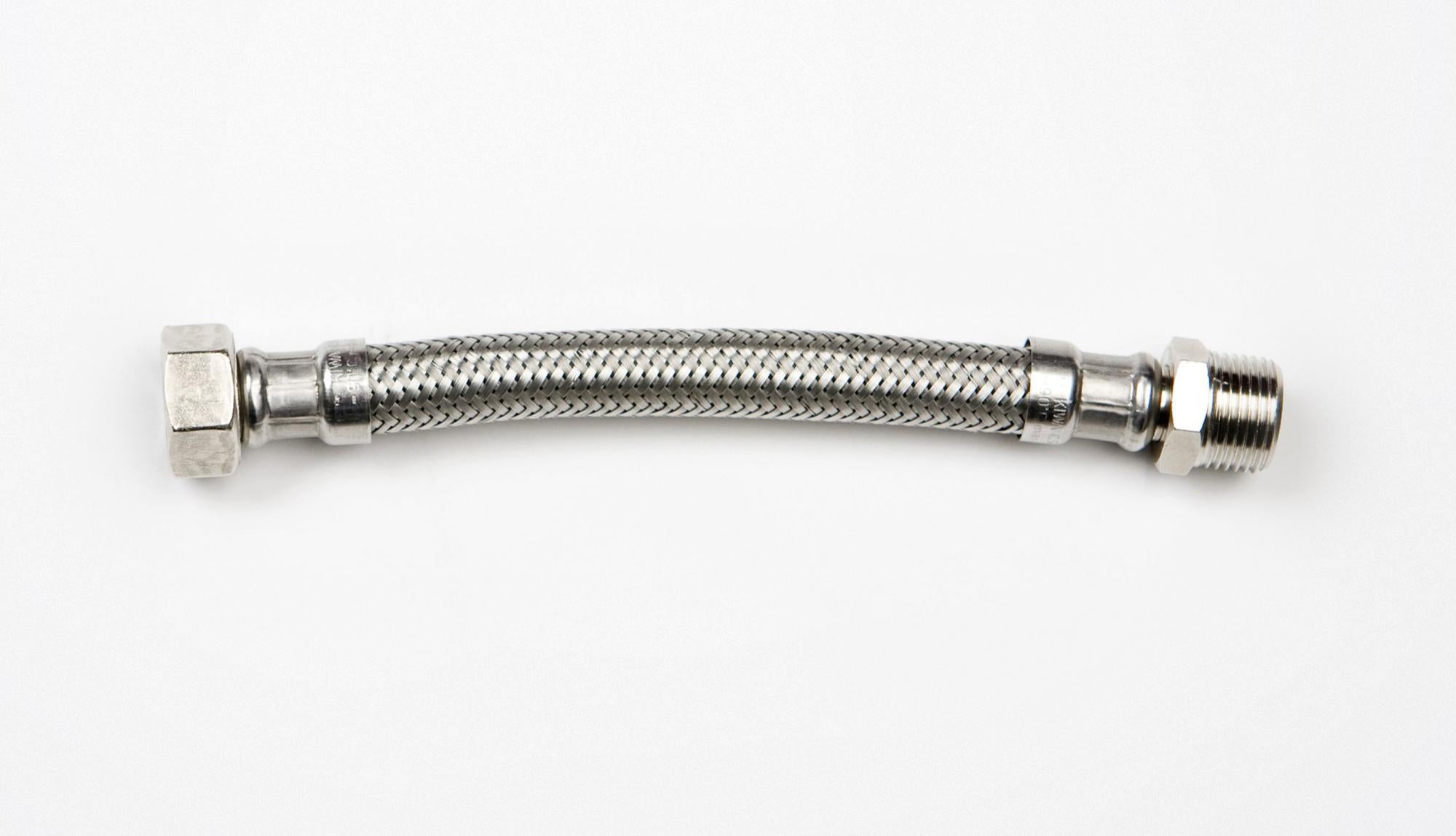 Flexible de raccordement 15cm mâle/femelle 15 x 21 inox/laiton/epdm ...