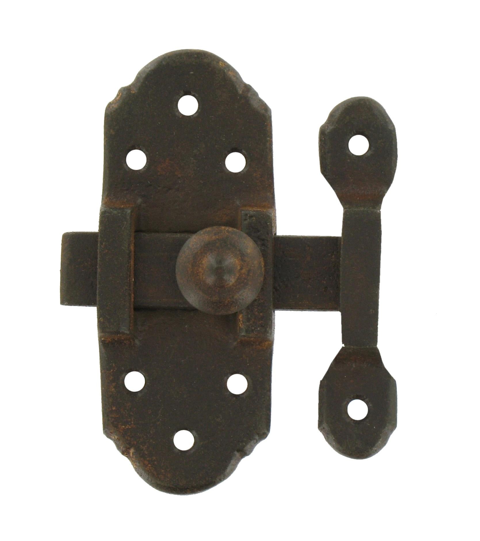 Targette à pêne plat, fer marron | Leroy Merlin