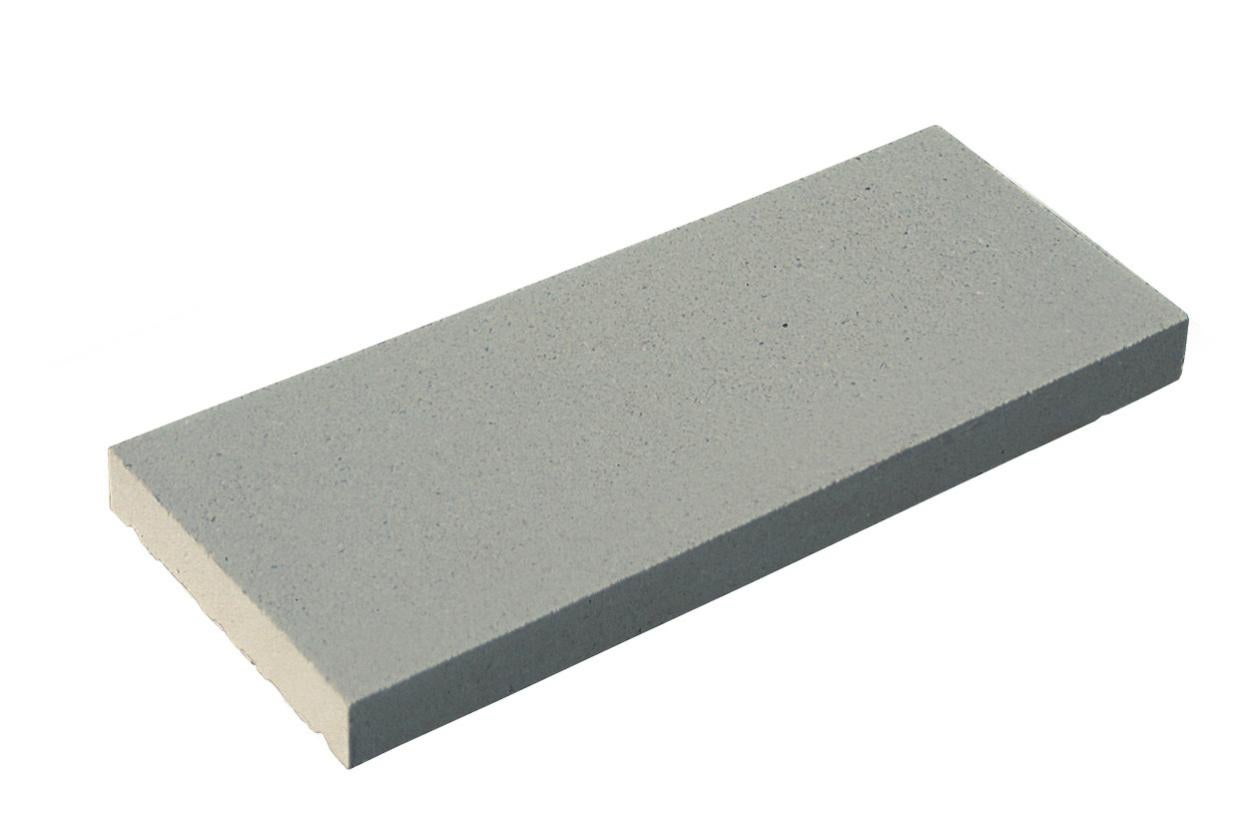 Couvre-mur plat lisse gris, H.4 x l.23 x P.50 cm | Leroy Merlin