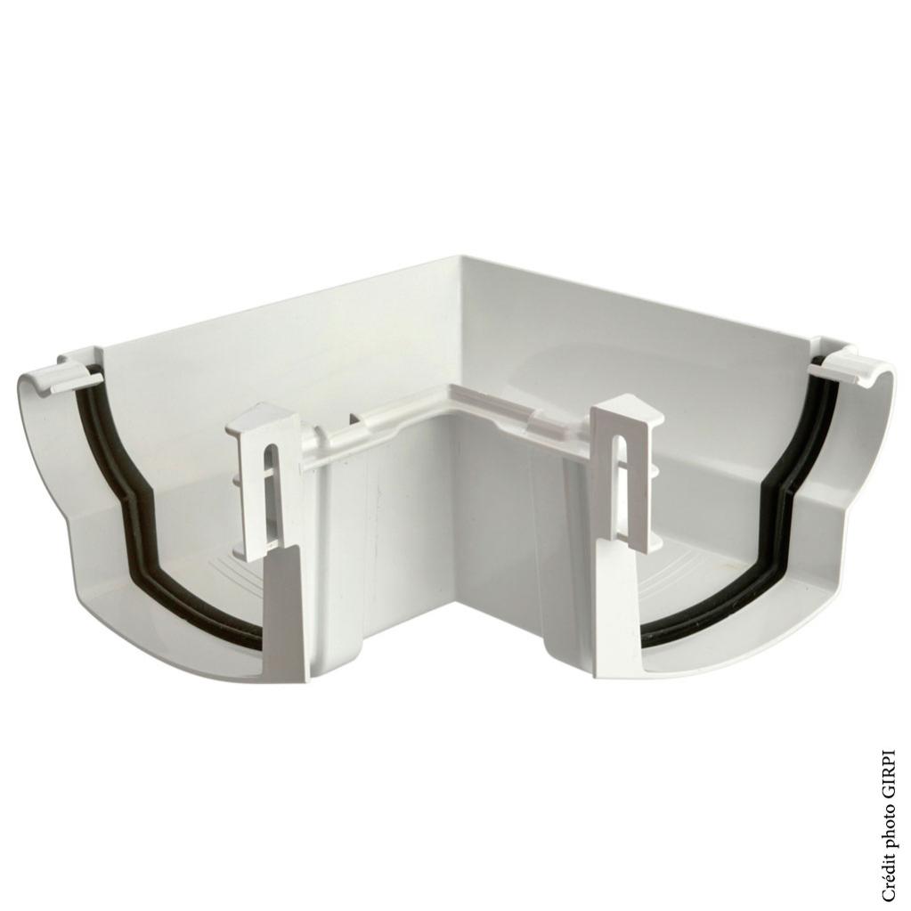 Angle extérieur à joint pvc blanc GIRPI, Dév.25 cm | Leroy Merlin