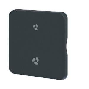 Cache commande vmc Cosy, LEXMAN gris zingué n°1 mat | Leroy Merlin