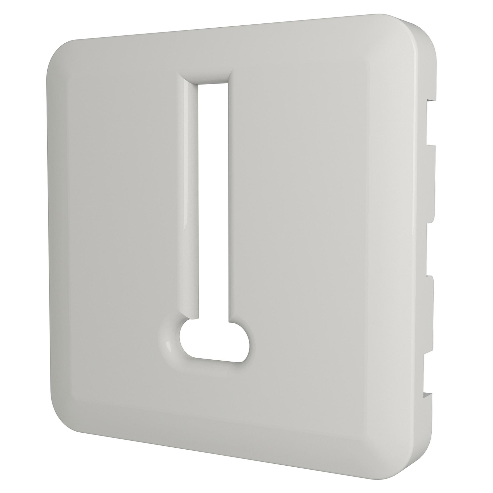 Cache prise téléphone Cosy, LEXMAN blanc-blanc n°0 mat | Leroy Merlin