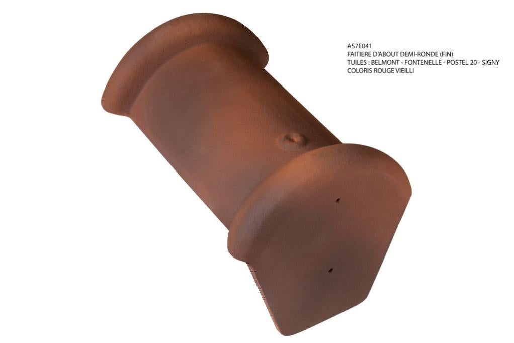 About de faîtière Belmont / postel20 MONIER rouge vieilli | Leroy Merlin