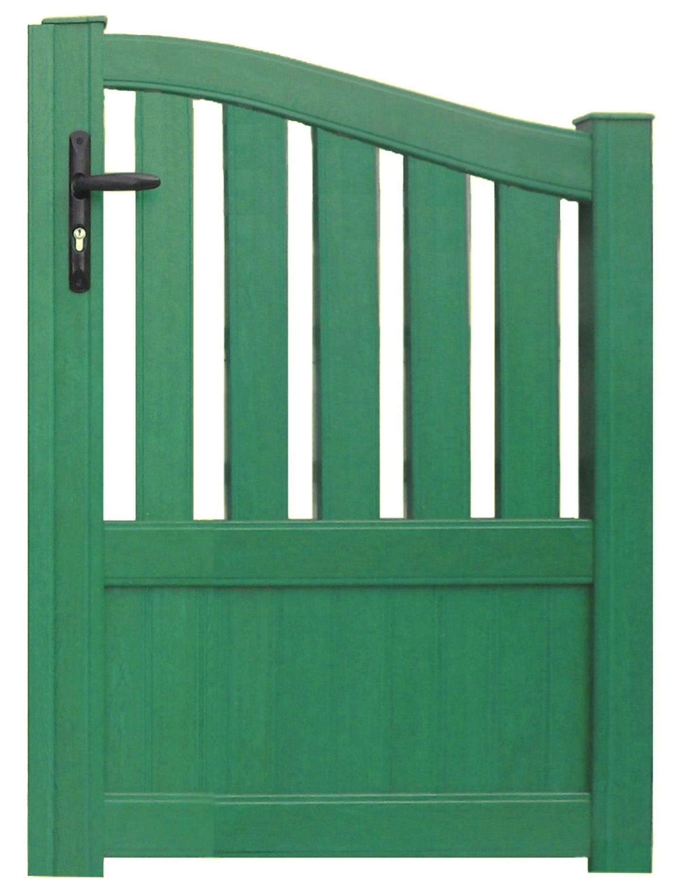 Portillon battant en aluminium Moellan, Klos up! l.100 x H.140 cm ...
