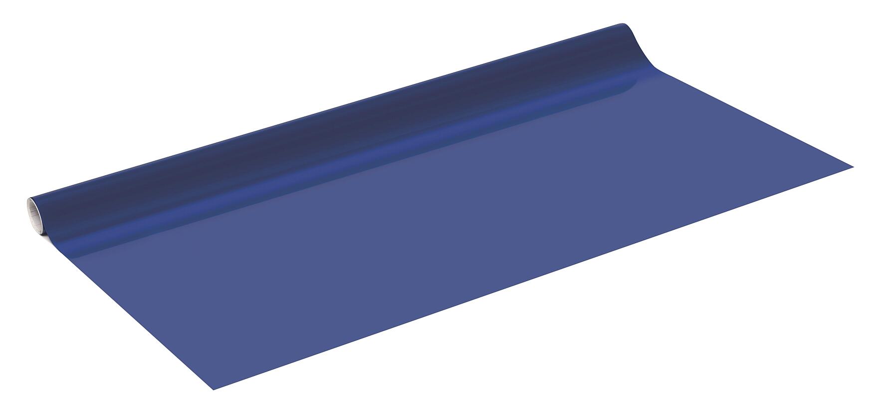 Revêtement adhésif Uni laqué, bleu, 2 m x 0.45 m | Leroy Merlin Revêtement adhésif Uni laqué, bleu, 2 m x 0.45 m | Leroy Merlin