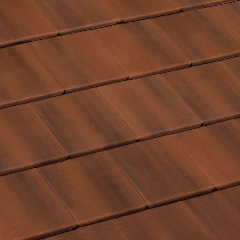 Tuile MONIER rouge flammé Innotech 10 | Leroy Merlin