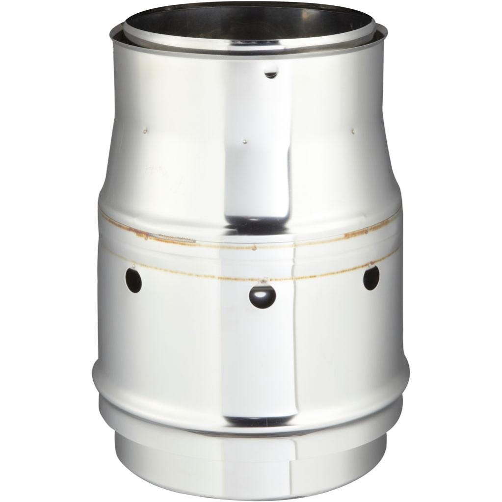 Raccord poele tubage pour tubage JONCOUX Diam.200 mm inox | Leroy Merlin Raccord poele tubage pour tubage JONCOUX Diam.200 mm inox | Leroy Merlin