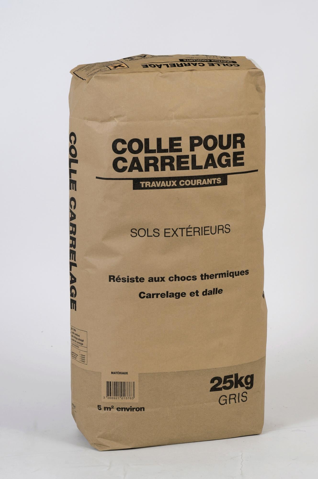 Mortier colle intérieur/extérieur 1er prix, 25kg | Leroy Merlin
