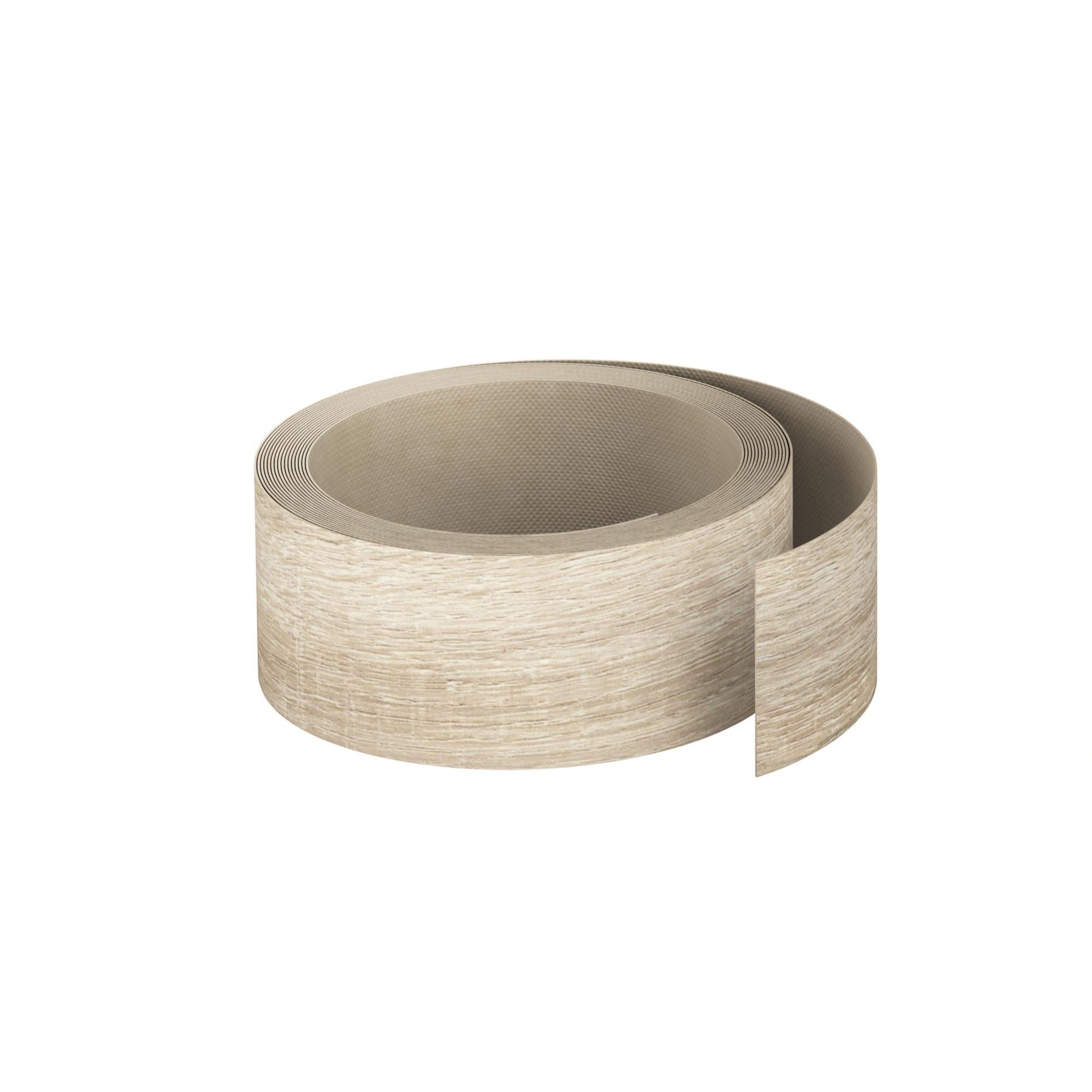 Chant plan travail stratifié Effet chêne scié naturel L.500 l.4.5cm, Ep ...