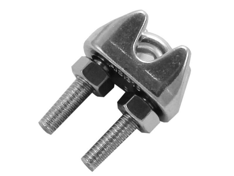 Serre cable étrier inox, 3 mm | Leroy Merlin