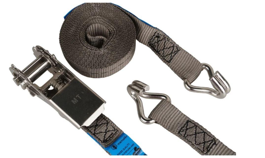 Sangle à cliquet et crochet l.25 mm x L.5 m | Leroy Merlin