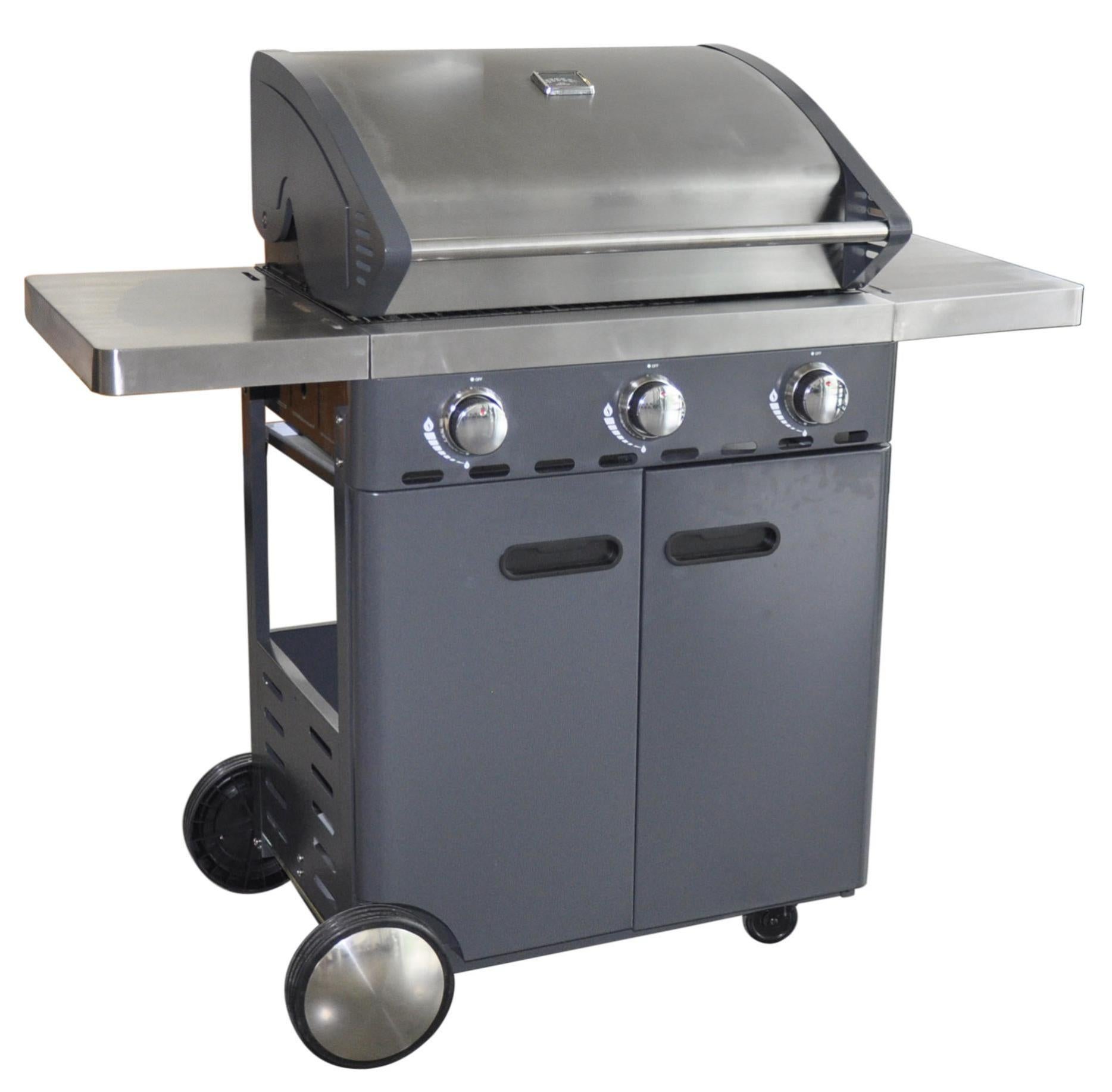 Barbecue au gaz NATERIAL Florida, gris | Leroy Merlin