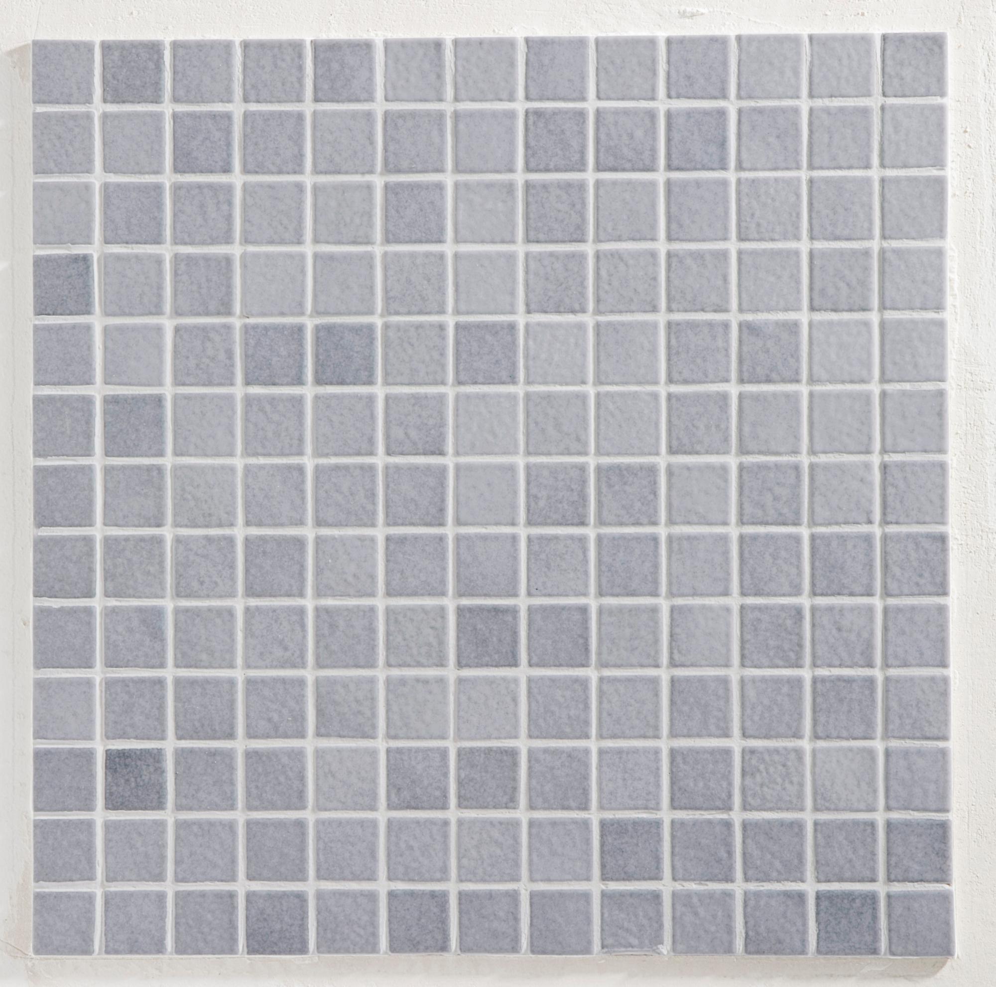 Mosaïque sol et mur Harmonie gris 2.5 x 2.5 cm | Leroy Merlin