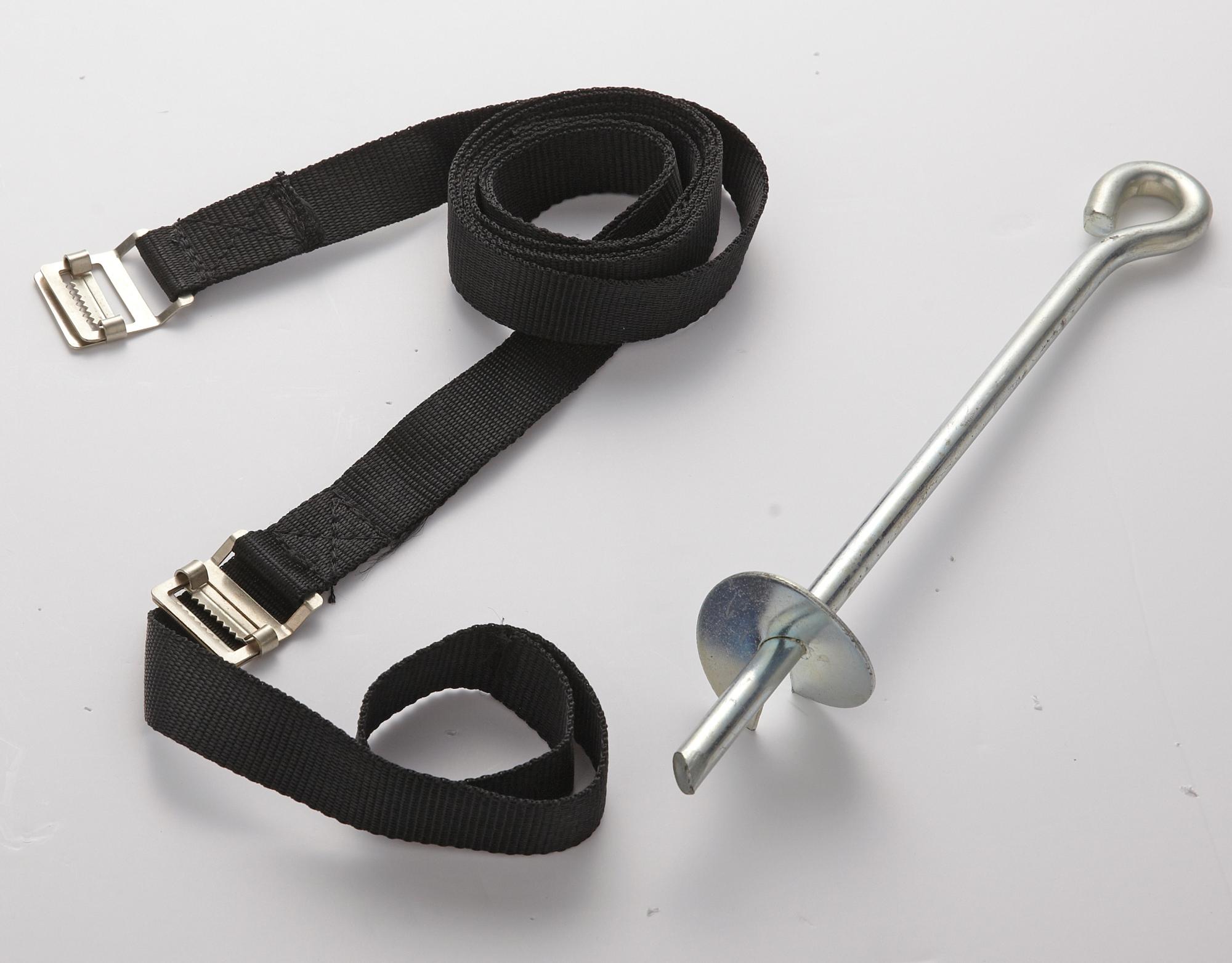 Crochet de fixation, noir | Leroy Merlin