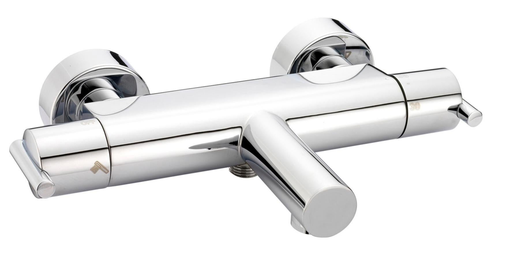 Mitigeur thermostatique de baignoire chromé, SENSEA Filea c3 | Leroy Merlin