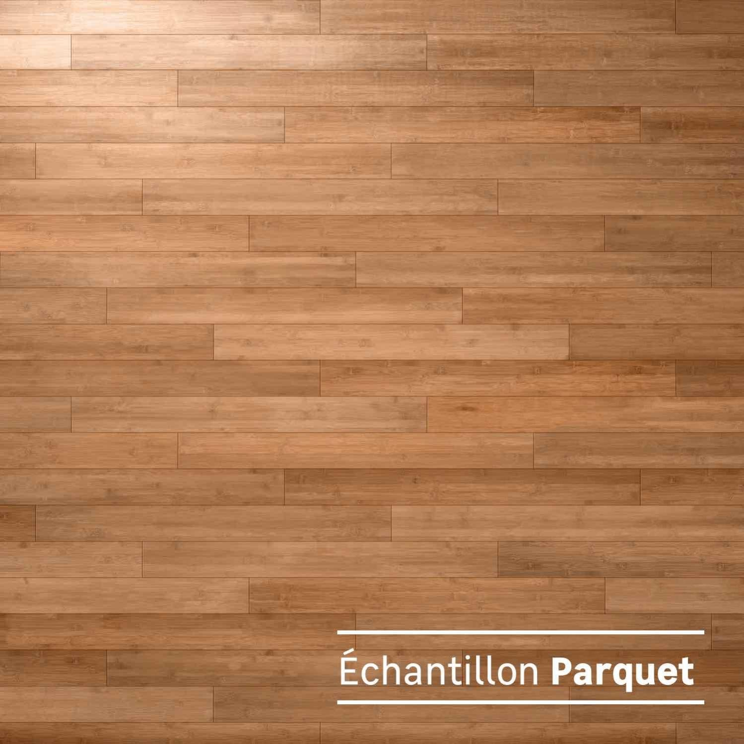 Echantillon sol bambou, S, bambou caramel vitrifié | Leroy Merlin