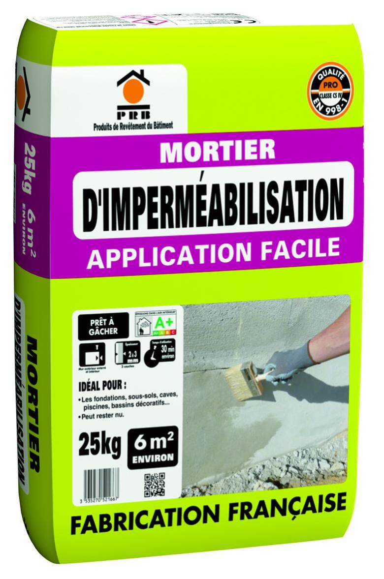 Mortier d'imperméabilisation PRB, 25 kg | Leroy Merlin