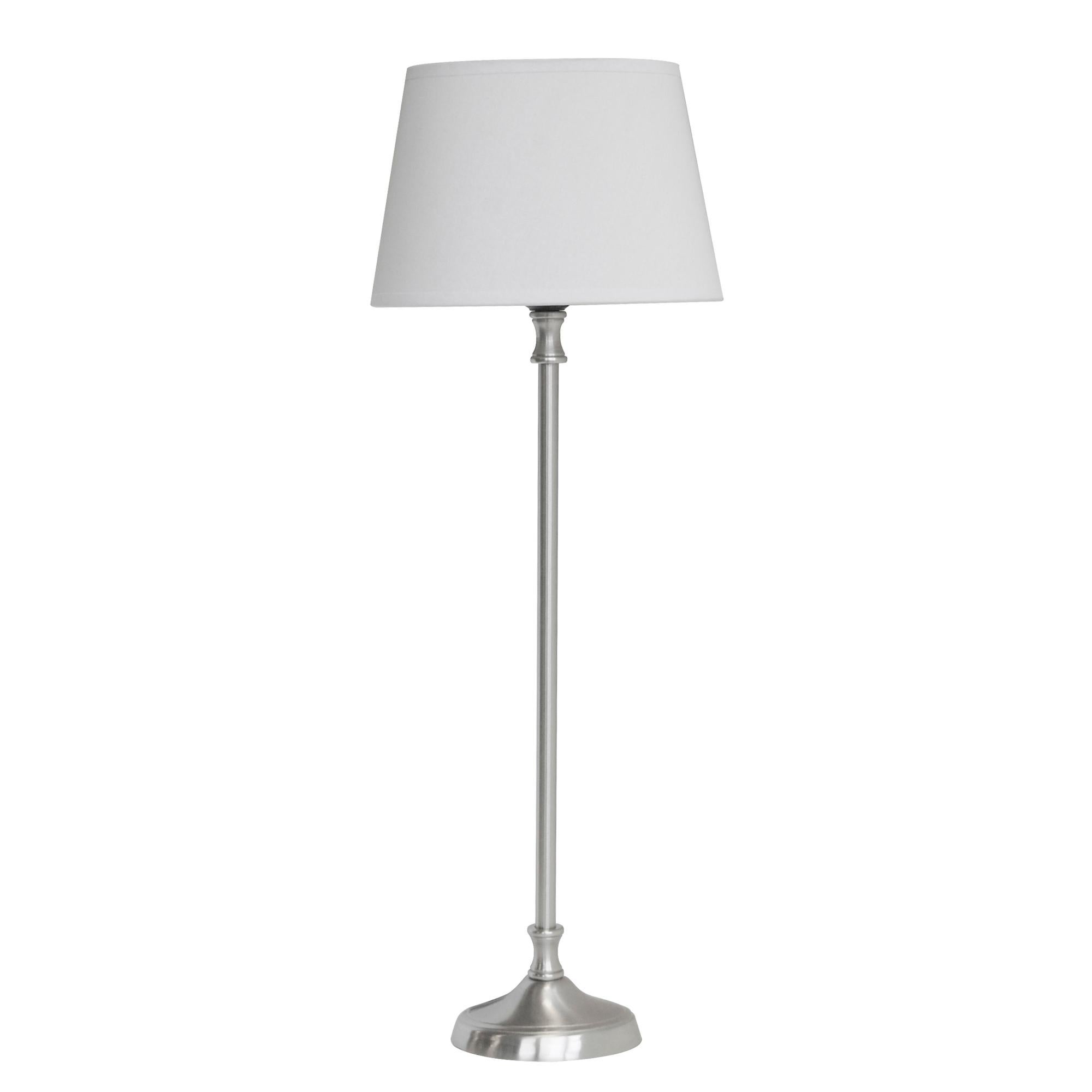 Lampe, e14 Louise SEYNAVE, tissu blanc, 40 W | Leroy Merlin