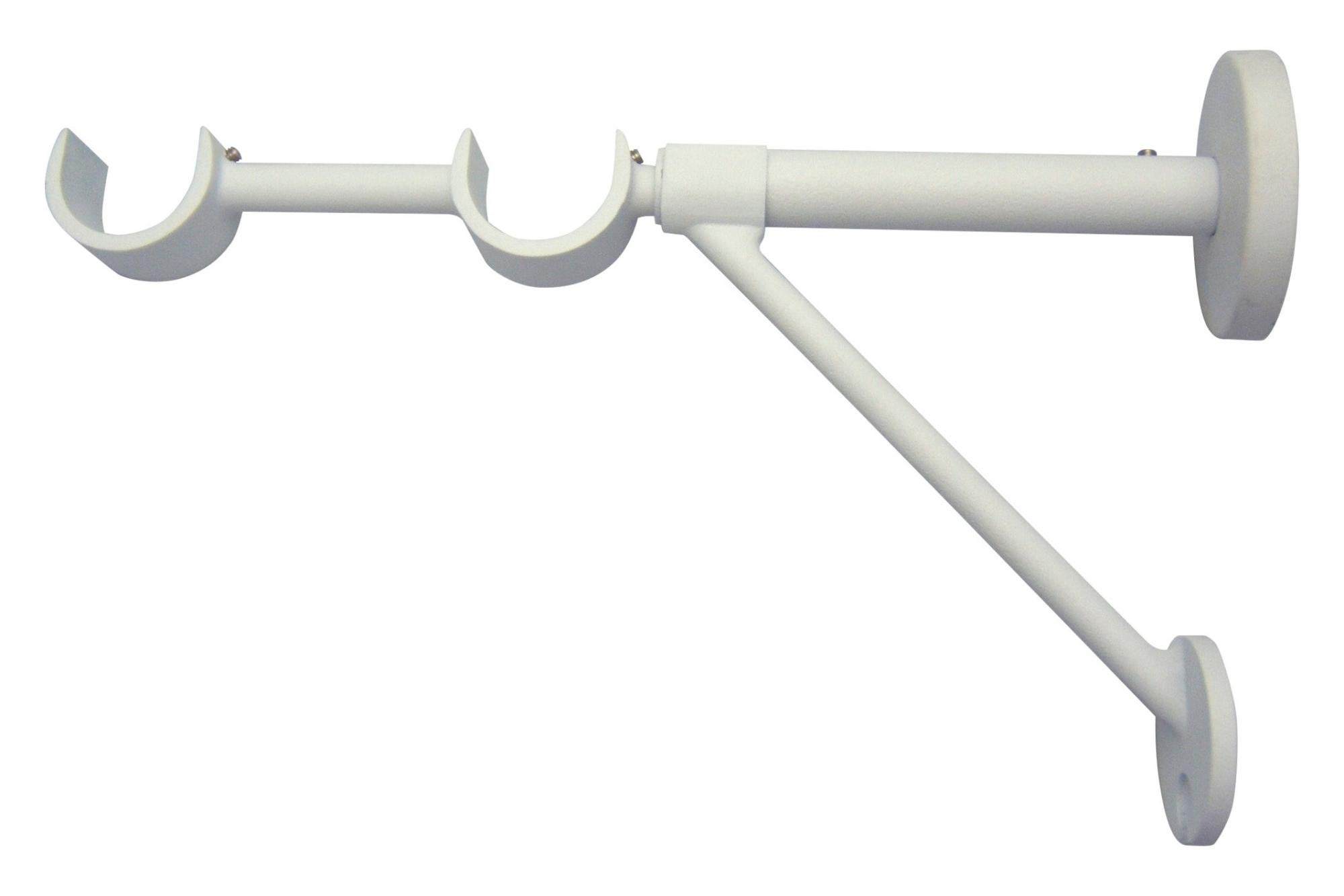 Support extensible tringle à rideau Cosy, 28 mm blanc satiné INSPIRE ...