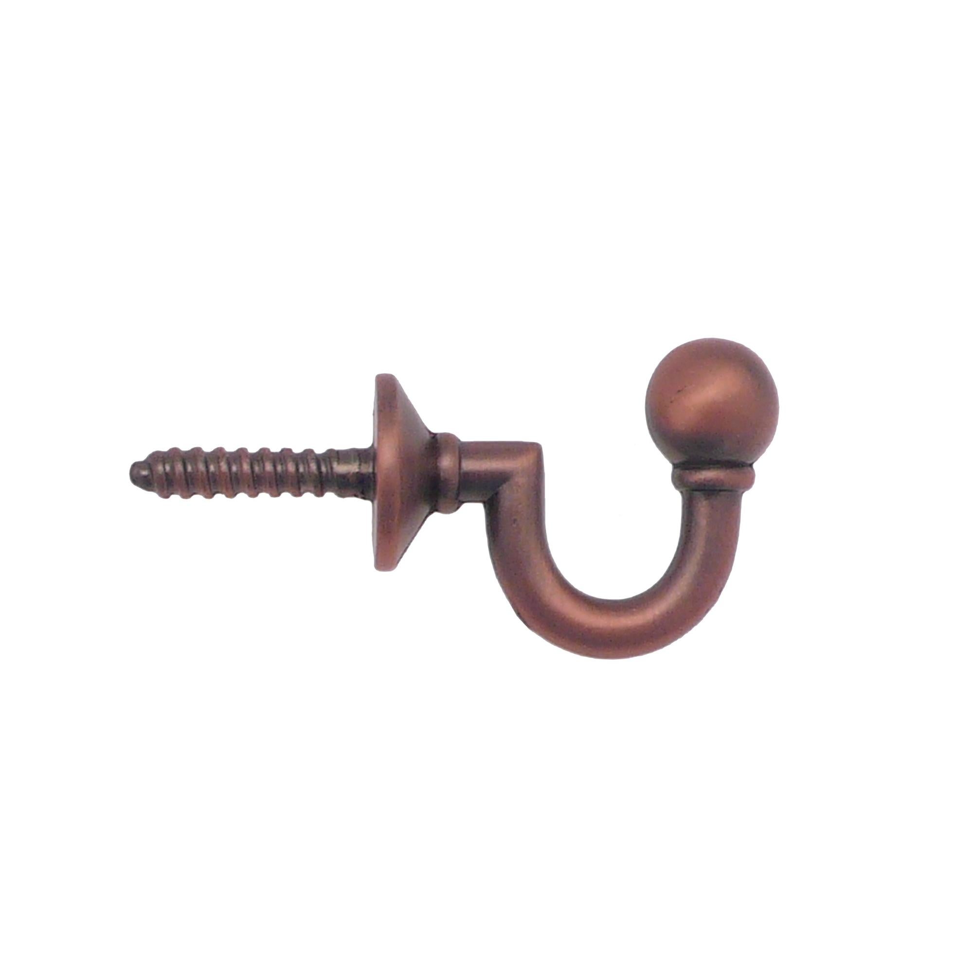 Gond tringle à rideau Design 28 mm aluminium cuivre INSPIRE | Leroy Merlin