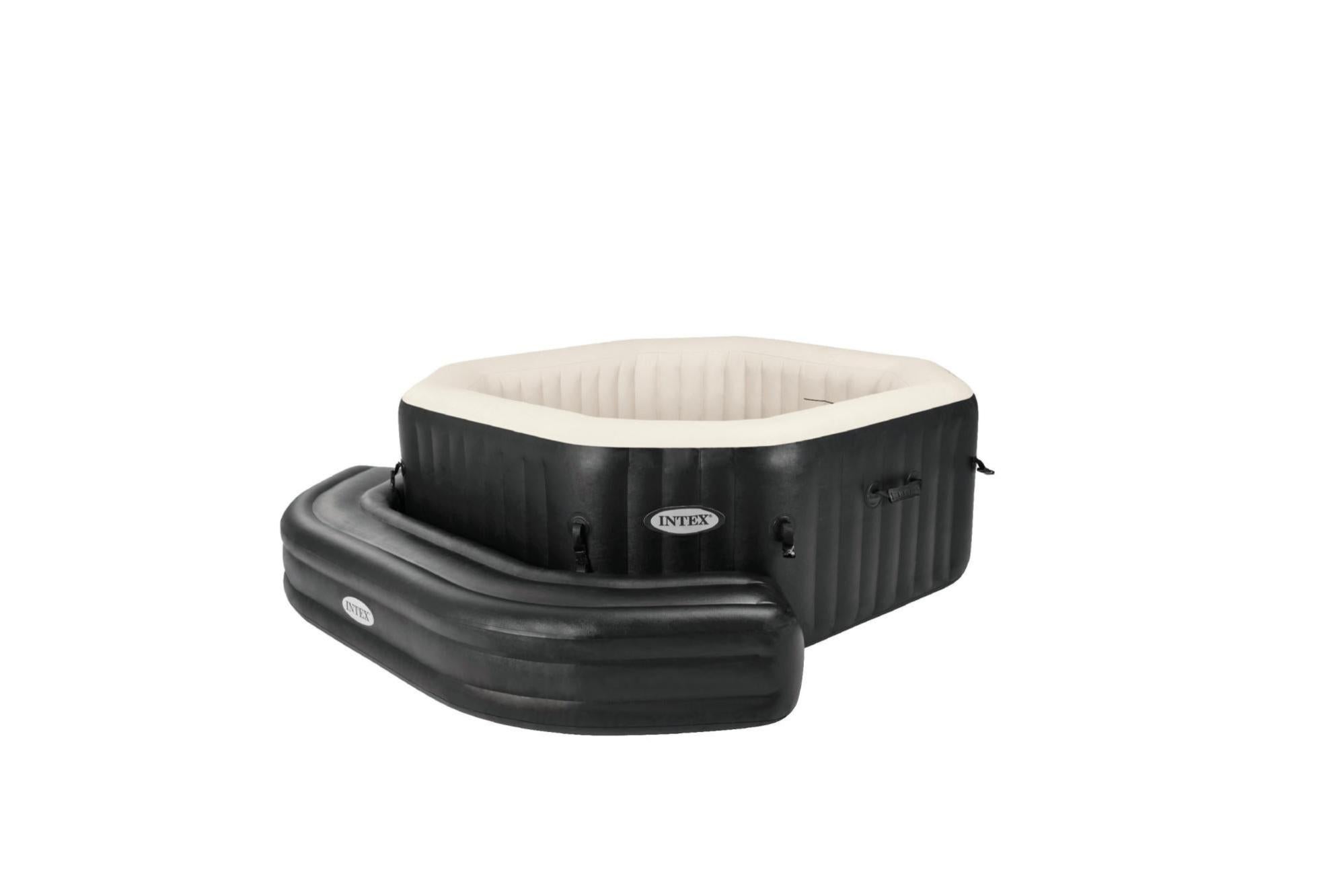 Entourage gonflable INTEX Pure Spa bulles et jets octogonal | Leroy Merlin