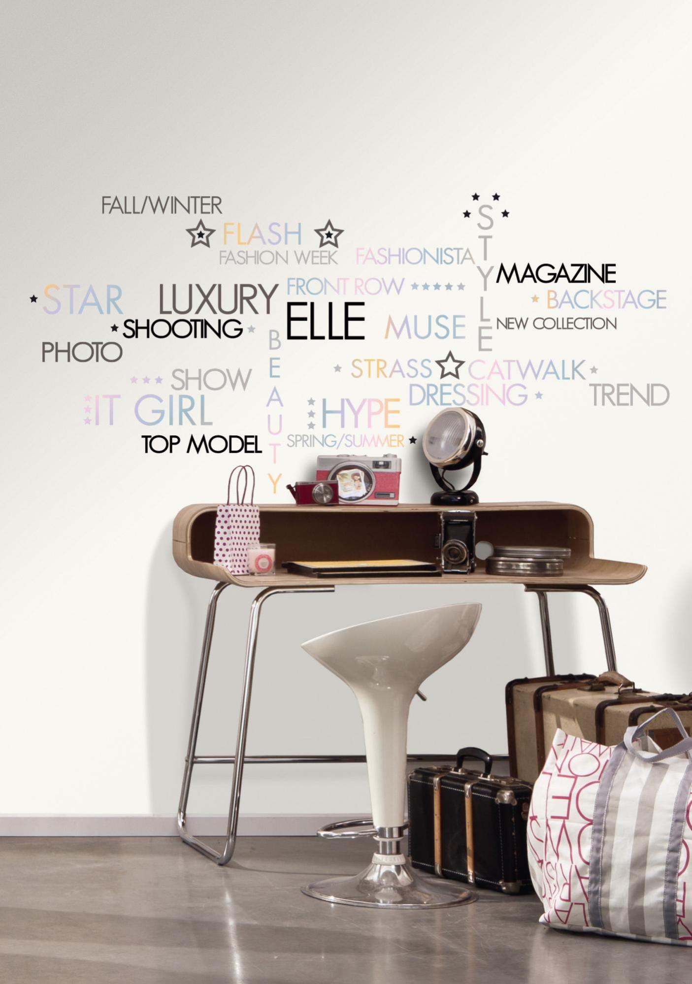 Stickers décoratifs Fashionista 47 cm x 67 cm | Leroy Merlin