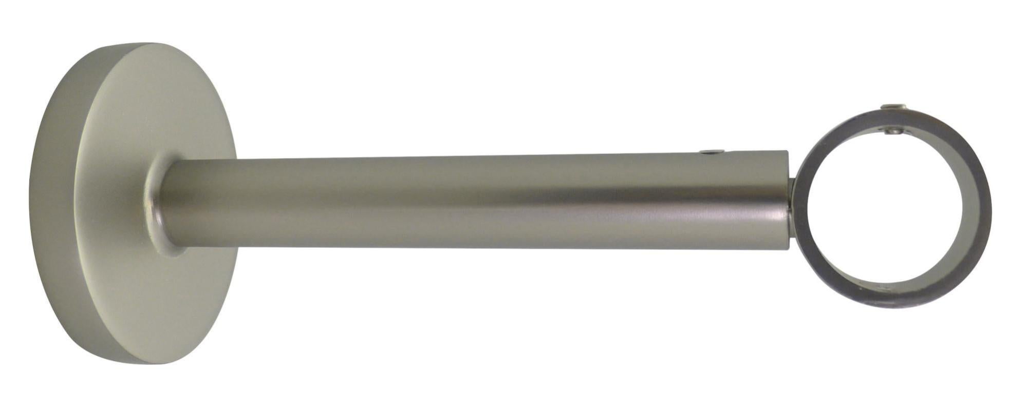 Lot de 2 supports extensibles tringle à rideau Design, 20 mm nickel mat INSPIRE | Leroy Merlin